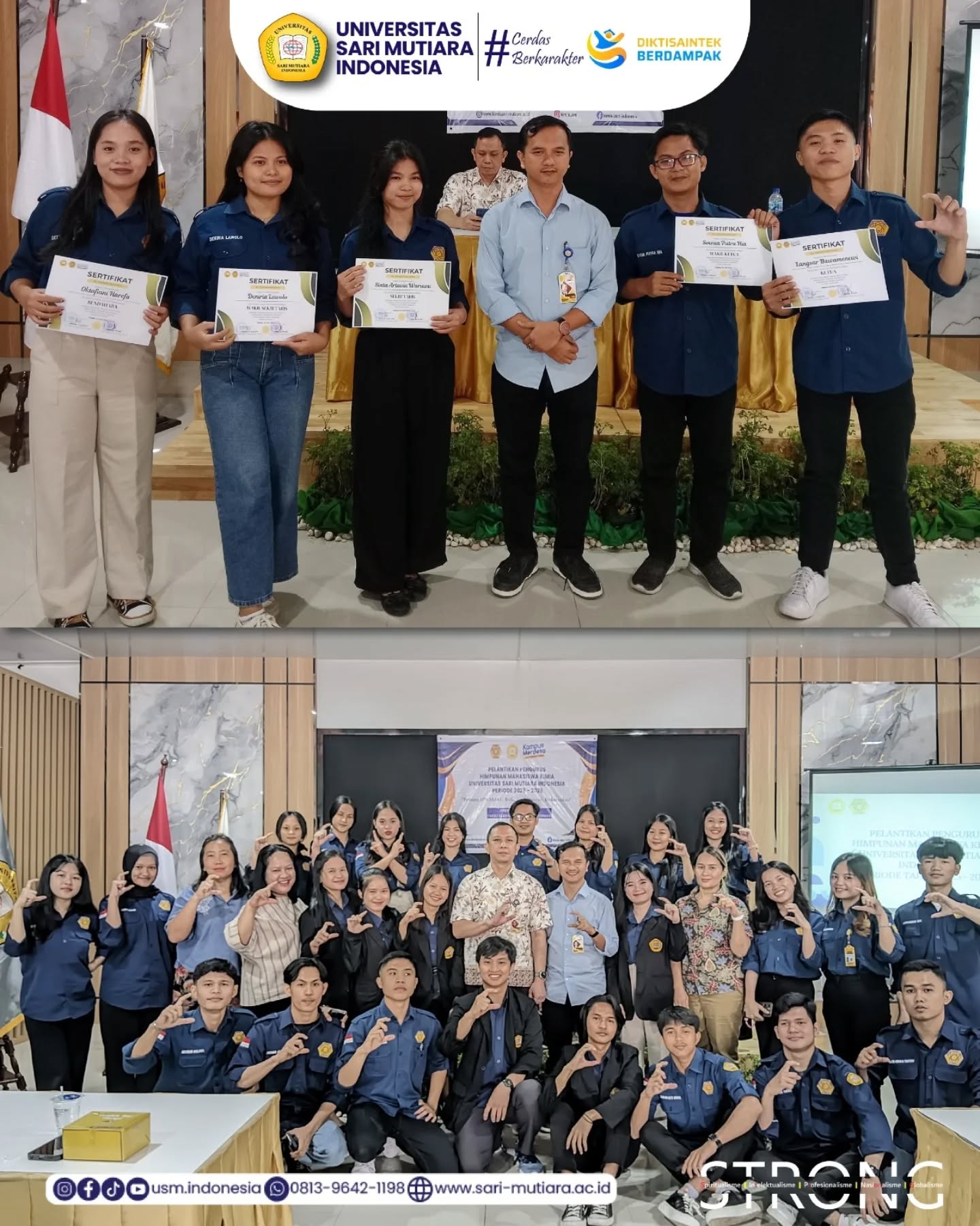 Pelantikan Pengurus Himpunan Mahasiswa Prodi Kimia USM-Indonesia Masa ...